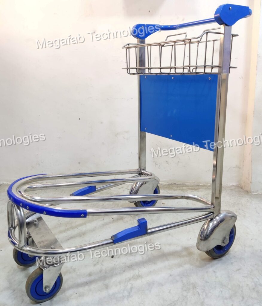 Airport Trolley Without Brake - MegaFab Technologies